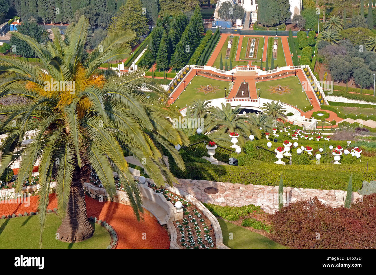 Bahai garden hi-res stock photography and images - Alamy