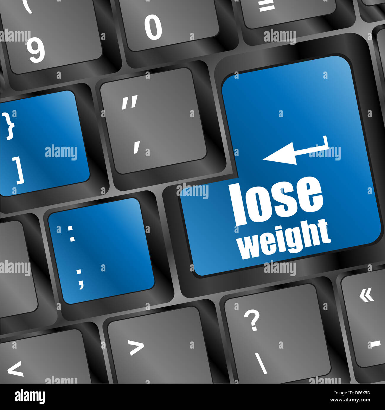Online ad for weight loss hi-res stock photography and images - Alamy