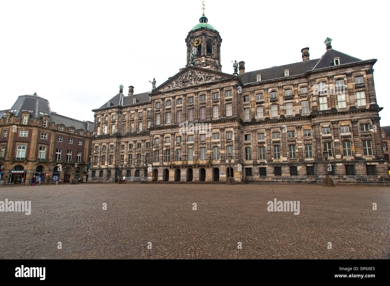 The Royal Palace Dam Square in Amsterdam Stock Photo - Alamy