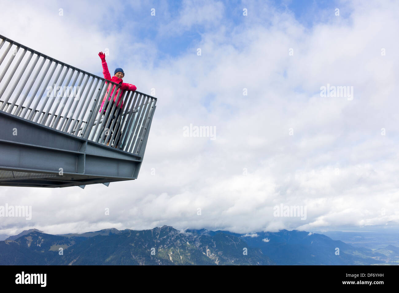 Zugspitze tourist platform hi-res stock photography and images - Alamy