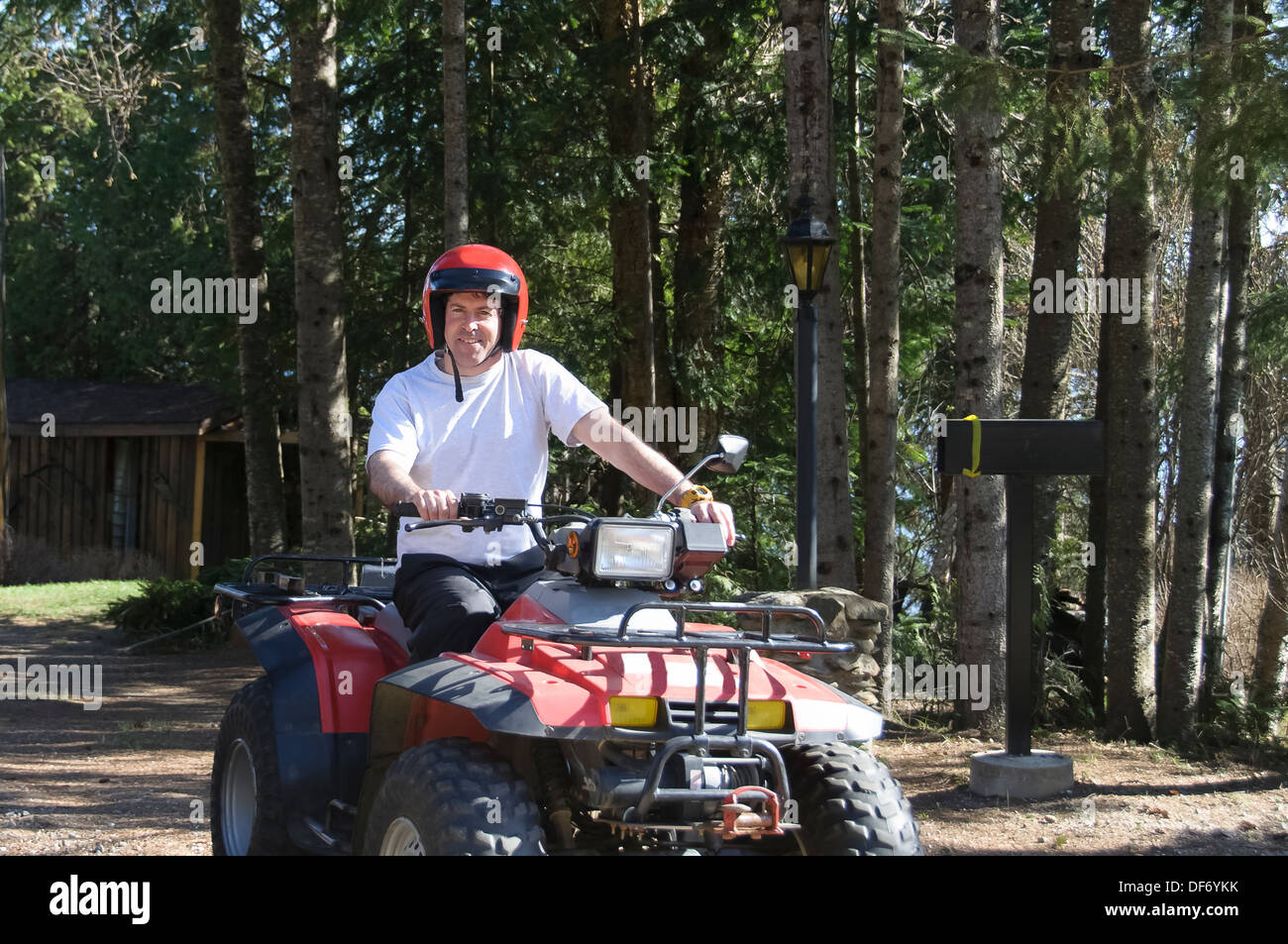 Riding quad bike hi-res stock photography and images - Alamy