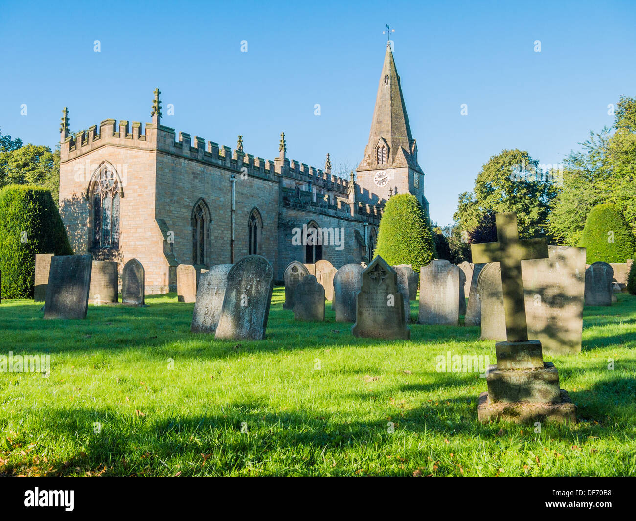 Graves grave st annes church hi-res stock photography and images - Alamy