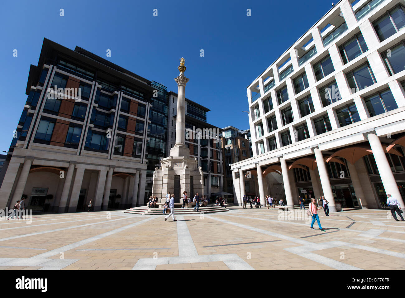 Paternoster Square Column, Paternoster Square, London, England, UK ...