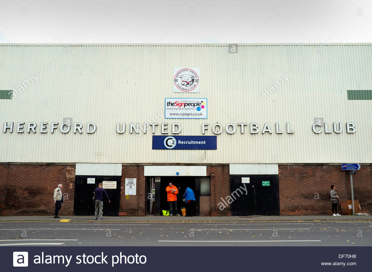 Football Stadium Hereford High Resolution Stock Photography and Images ...