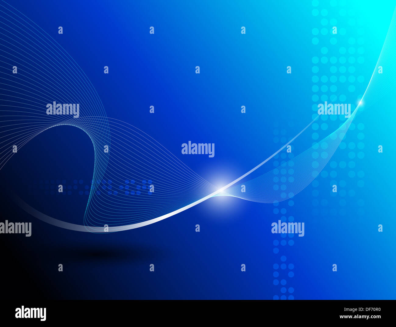 Abstract blue hi tech layout background hi-res stock photography and ...