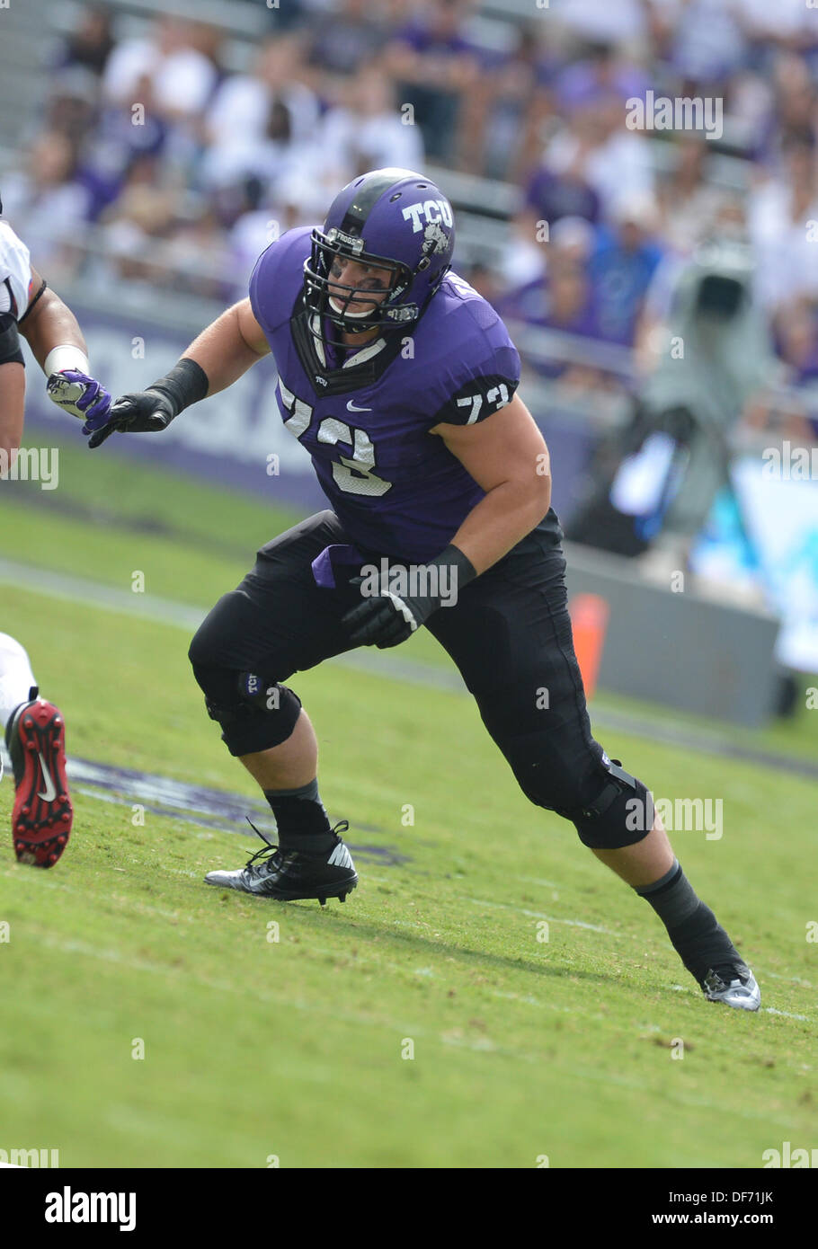 Fort Worth, TX, USA. 28th Sep, 2013. September 28, 2013: TCU Horned ...