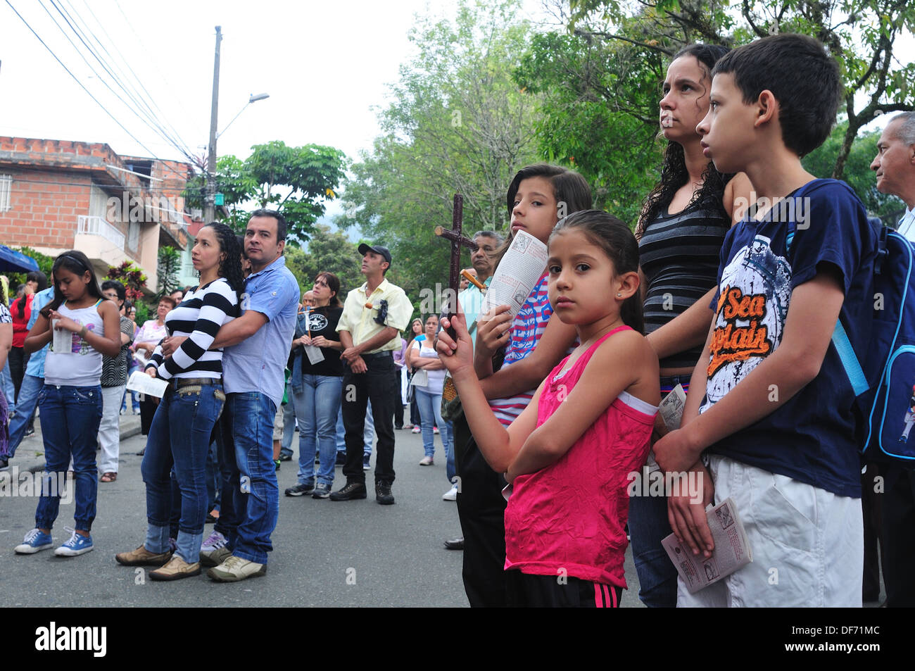 Via crucis - Easter in Buenos Aires district MEDELLIN - Department of ...