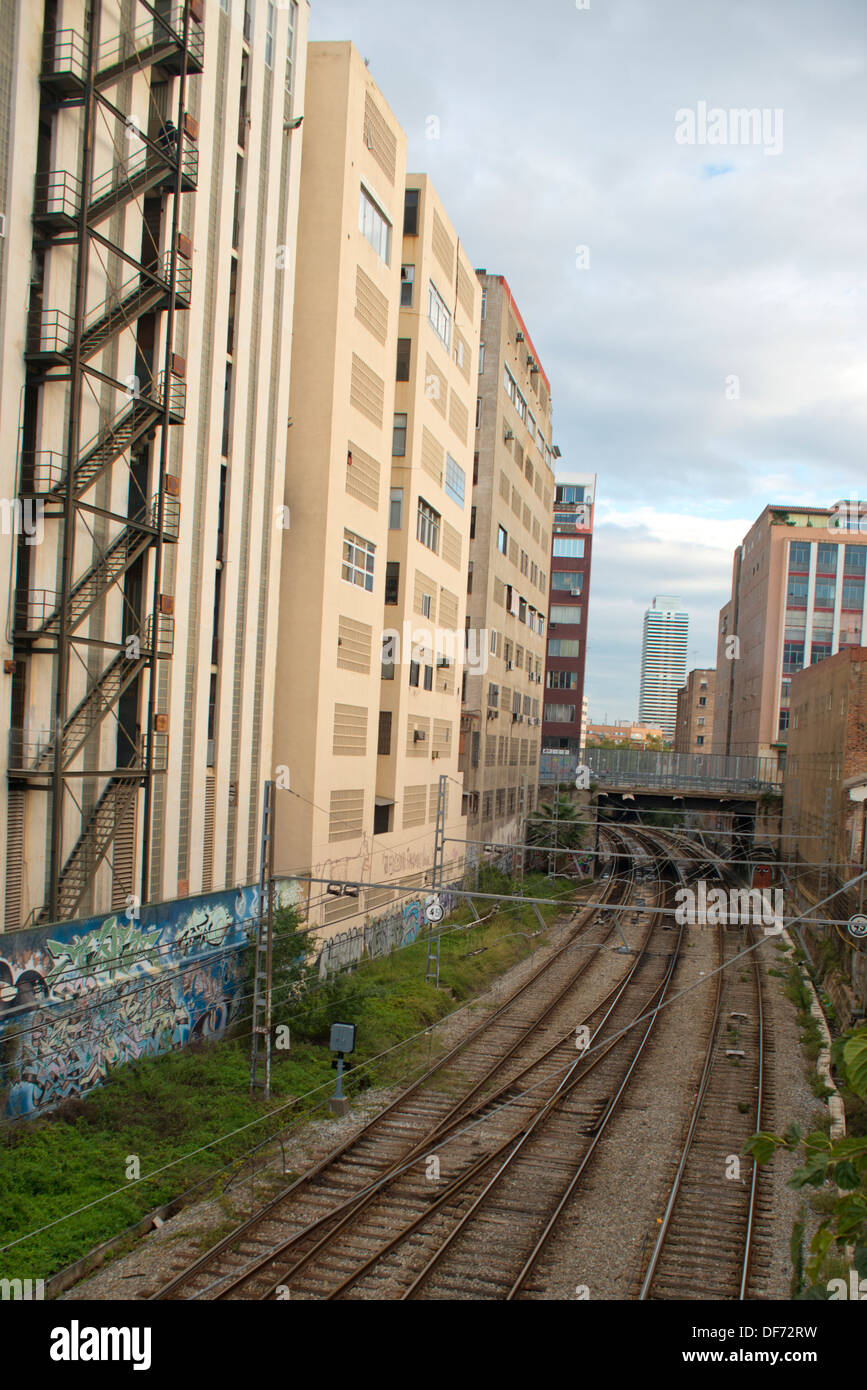 Barcelona train hi-res stock photography and images - Alamy