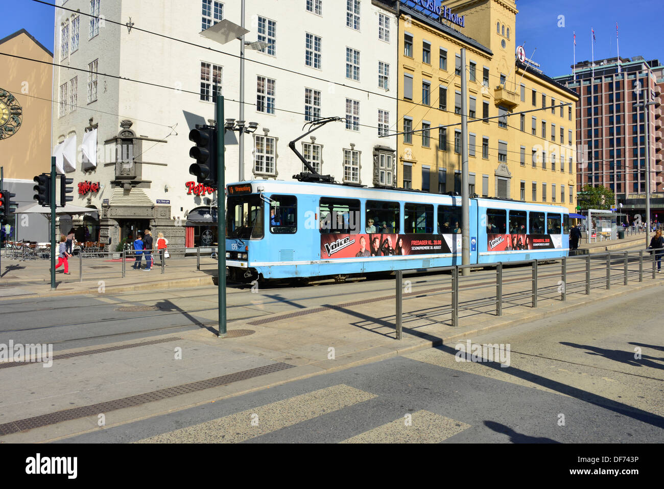 Oslo tramway hi-res stock photography and images - Alamy