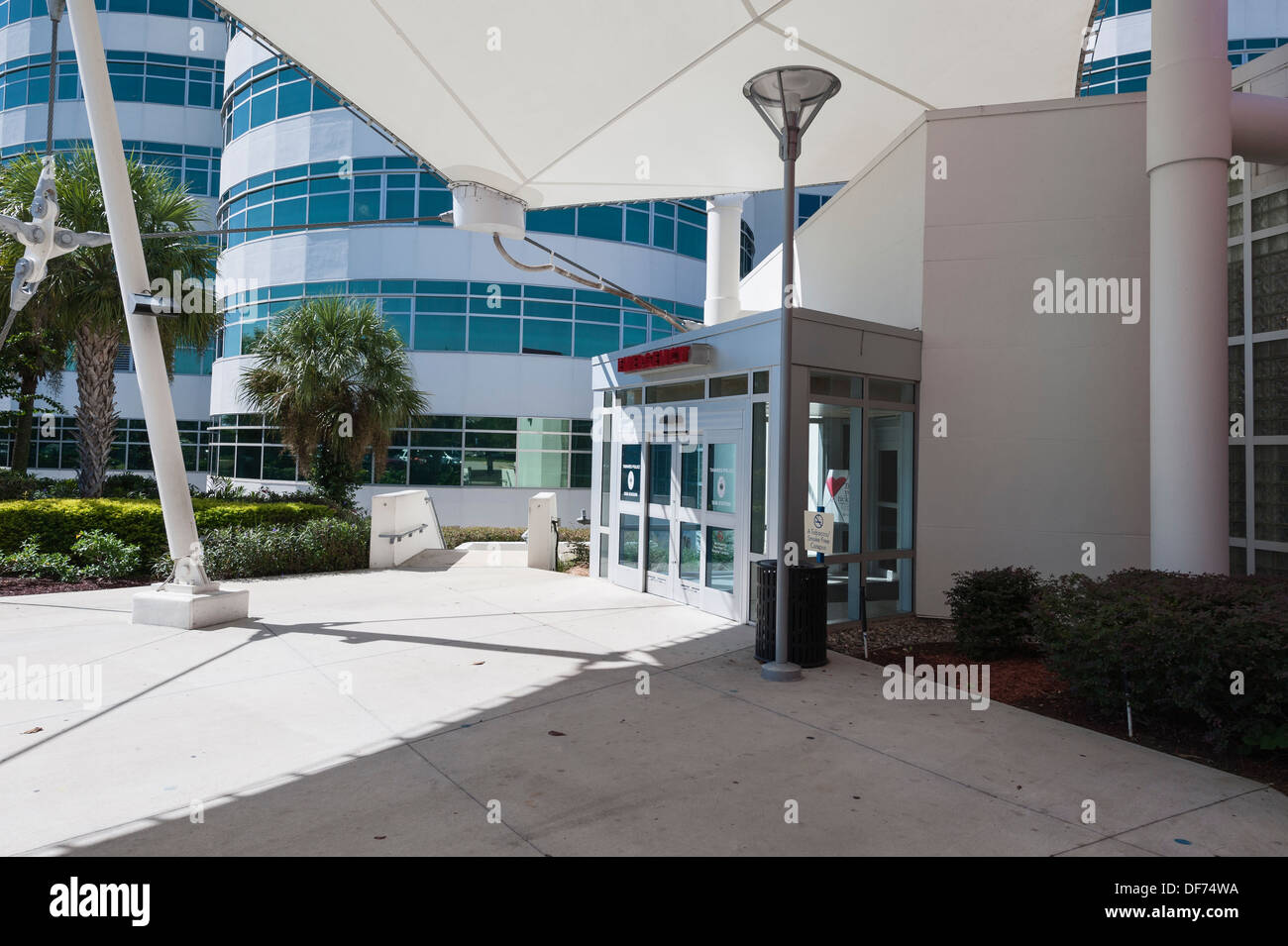 Entrance to the Florida Hospital Waterman Tavares, Florida USA Stock ...