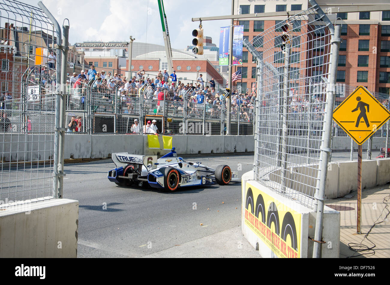 Track side at the baltimore grand prix hi-res stock photography and ...