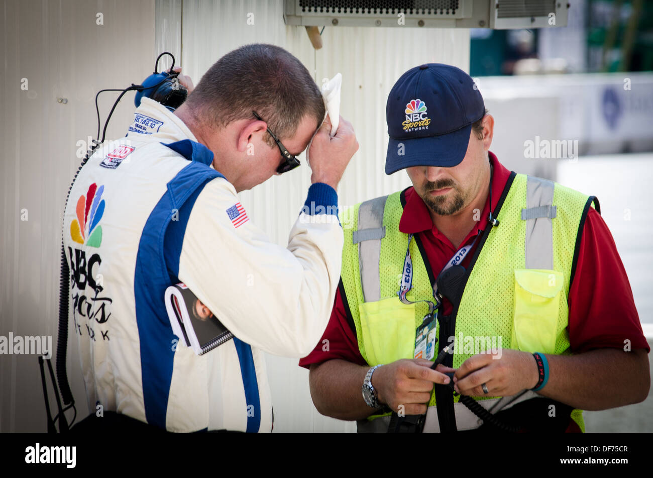 Racing presenter hi-res stock photography and images - Alamy
