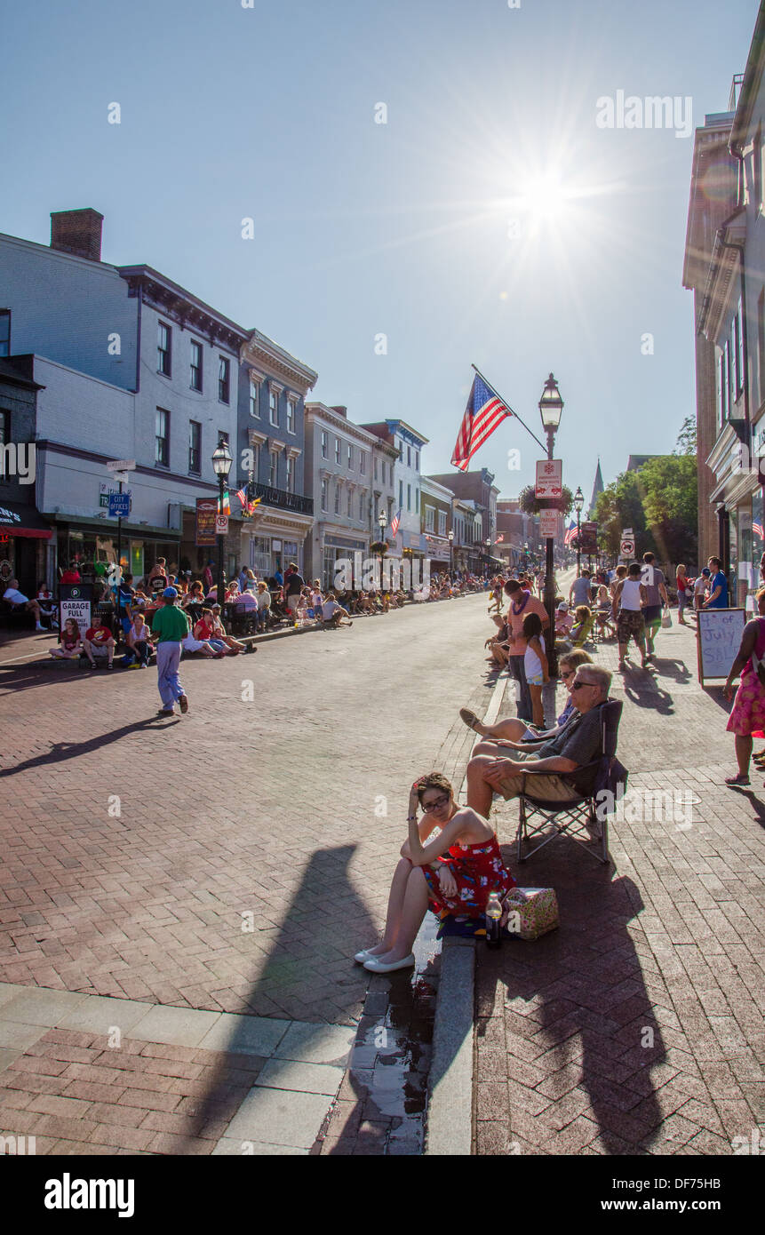 4th july annapolis maryland parade hi-res stock photography and images ...
