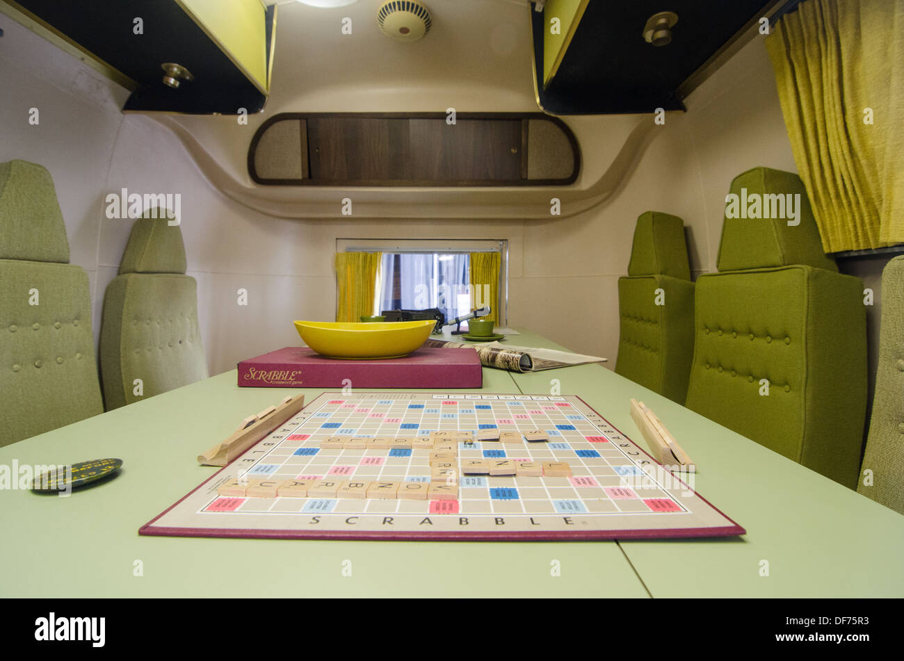 Inside an Apollo Mobile Quarantine Trailer Stock Photo - Alamy
