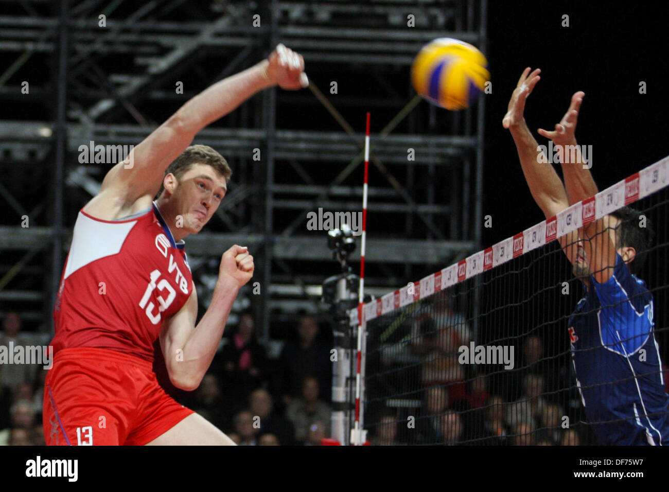 Copenhagen, Denmark. 29th Sep, 2013. Mens Volleyball international ...
