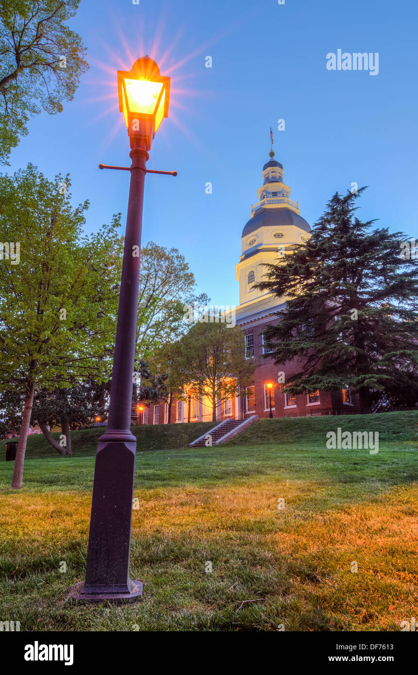 Annapolis state house hi-res stock photography and images - Alamy