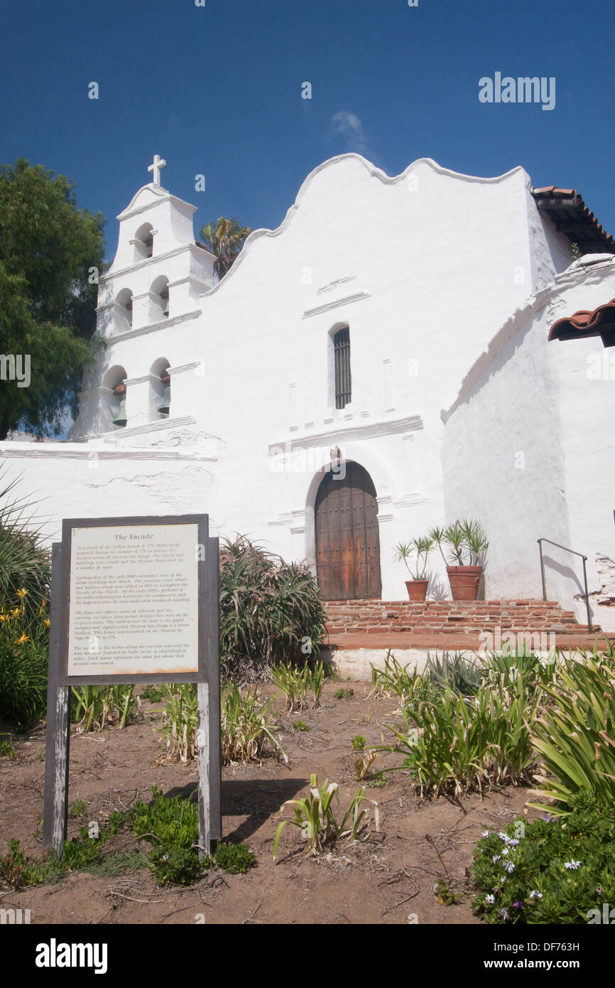 Mission basilica san diego de alcala hi-res stock photography and ...