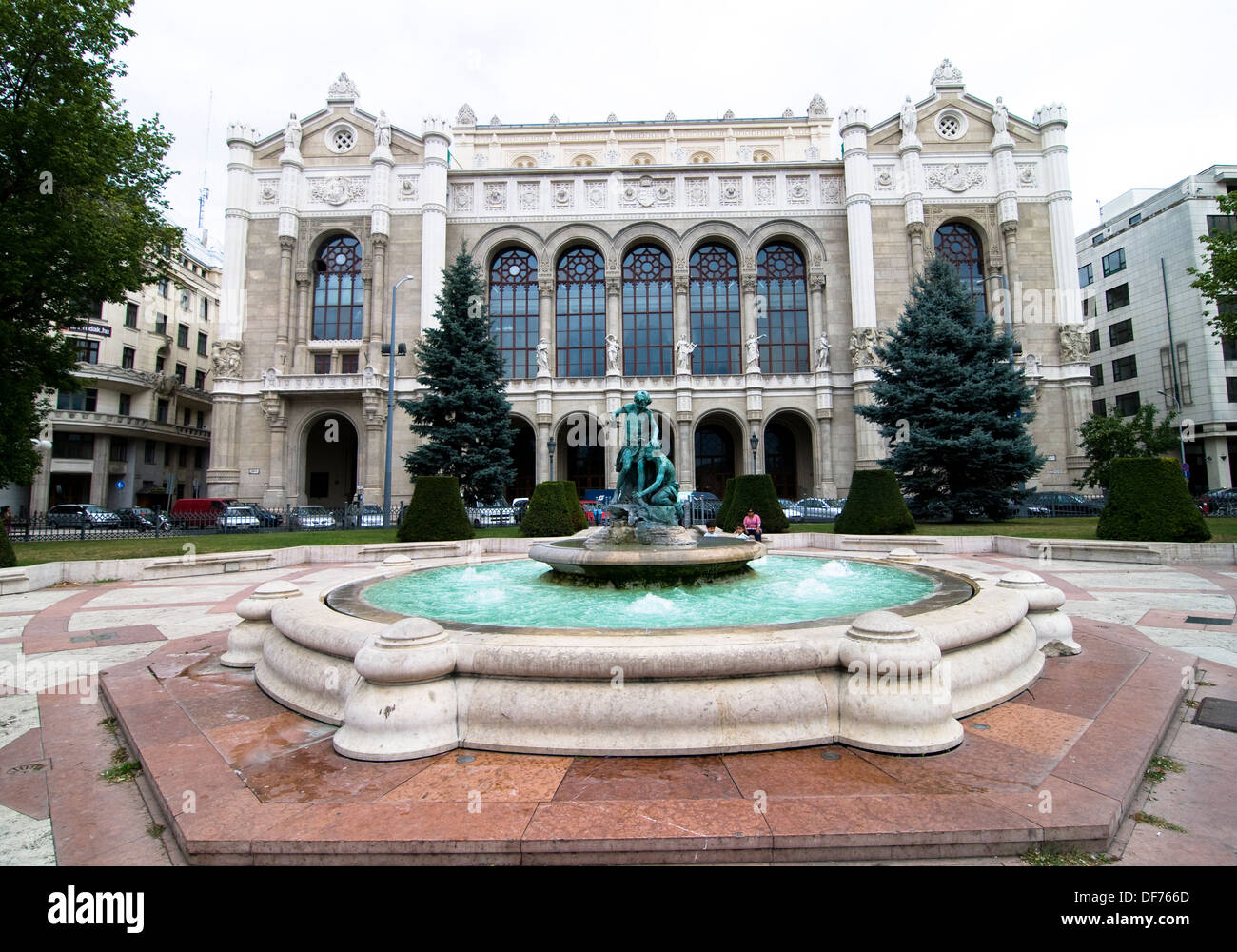 The beautiful Vigado concert hall in Budapest Stock Photo - Alamy