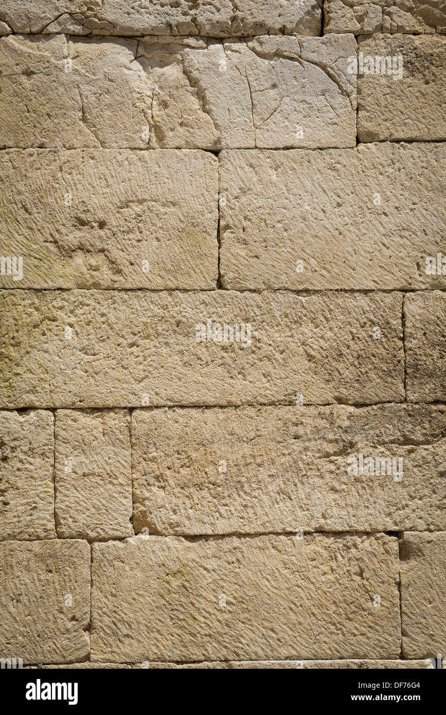 Stone Brick Wall Background Stock Photo - Alamy