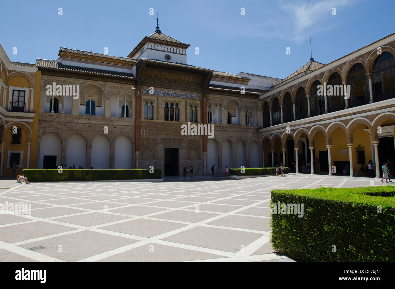 Europe, Spain, Sevilla, reales alcazares, Seville Stock Photo - Alamy