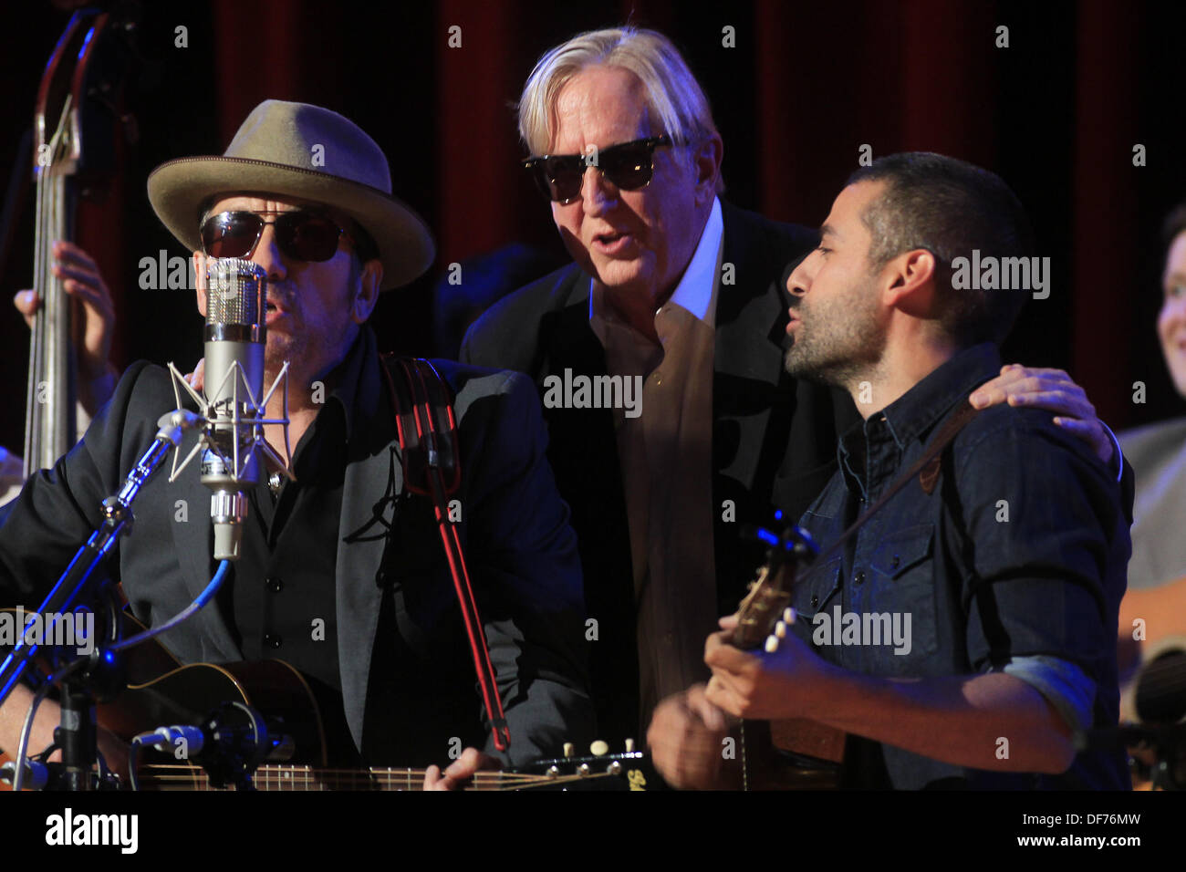 New York, New York, USA. 29th Sep, 2013. Elvis Costell0, T Bone Burnett ...