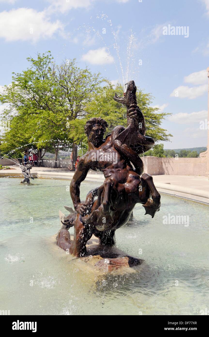 Marbois and Fountain of Centaurs State Capitol Jefferson City Missouri ...