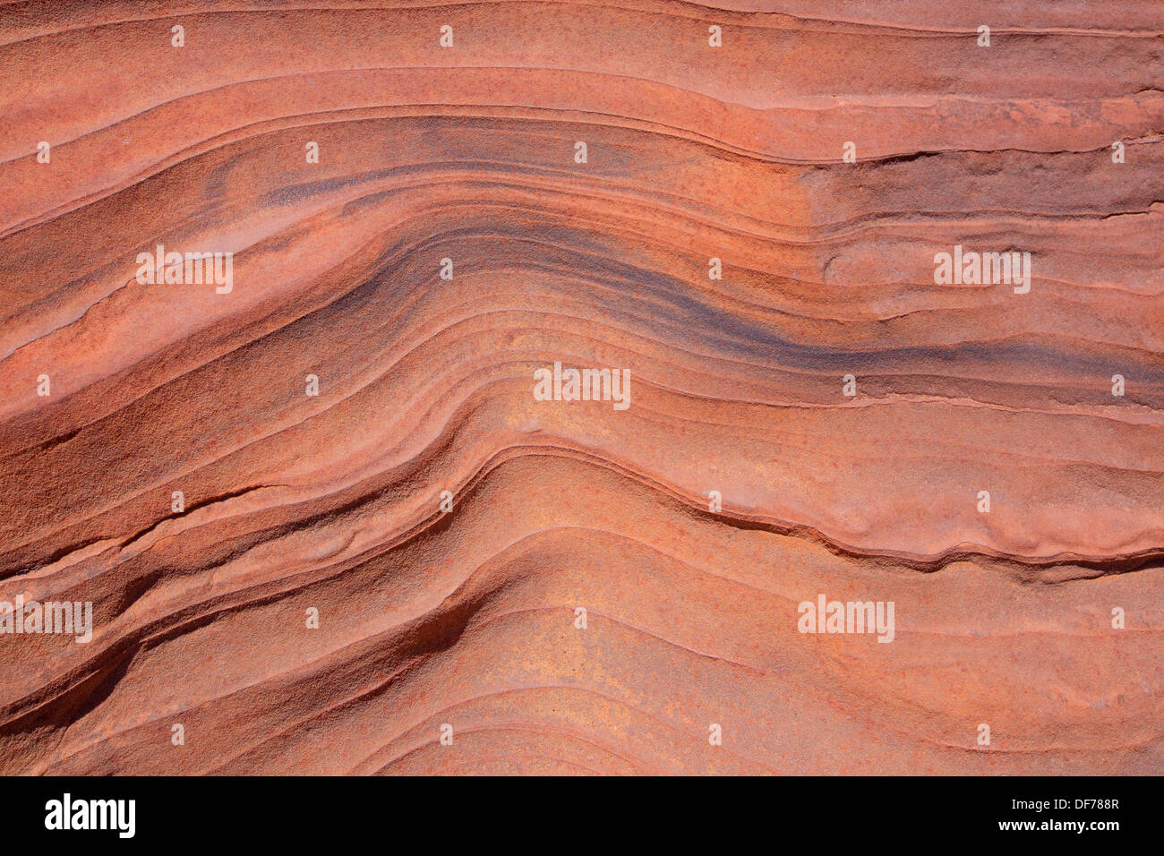 Antelope Canyon Arizona curves texture detail in outdoor Stock Photo ...