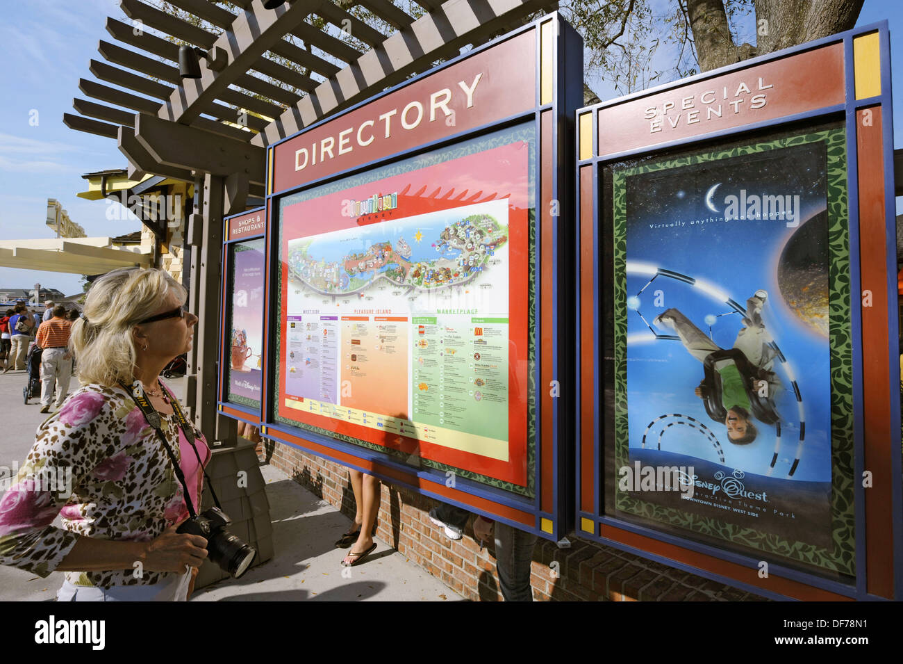 Disney World Map High Resolution Stock Photography and Images - Alamy