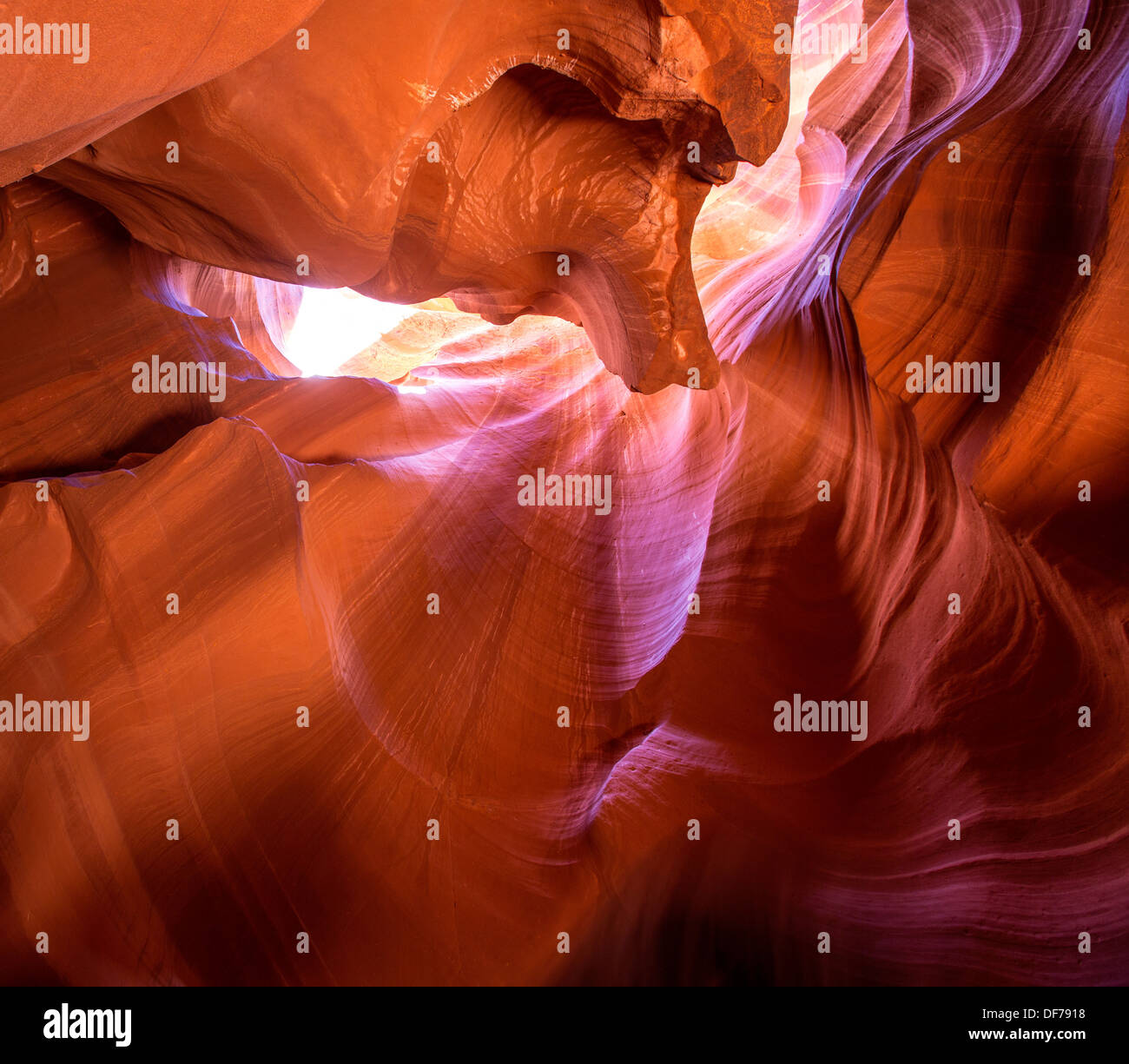 Arizona Antelope Canyon on Navajo land near Page USA Stock Photo - Alamy