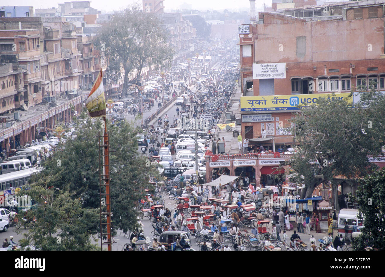 Heavy traffic in jaipur hi-res stock photography and images - Alamy