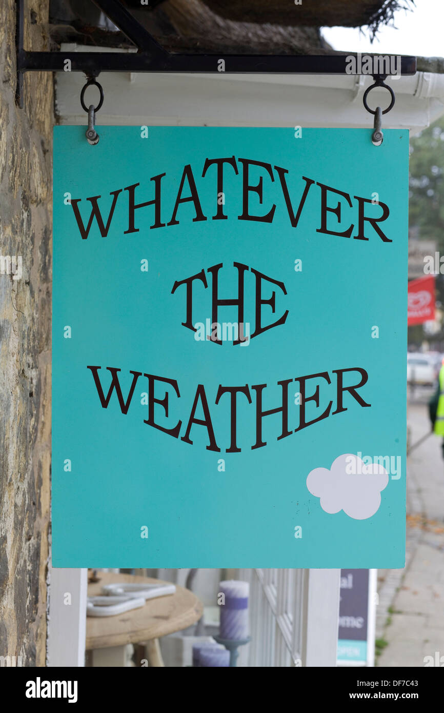 Whatever the weather hi-res stock photography and images - Alamy