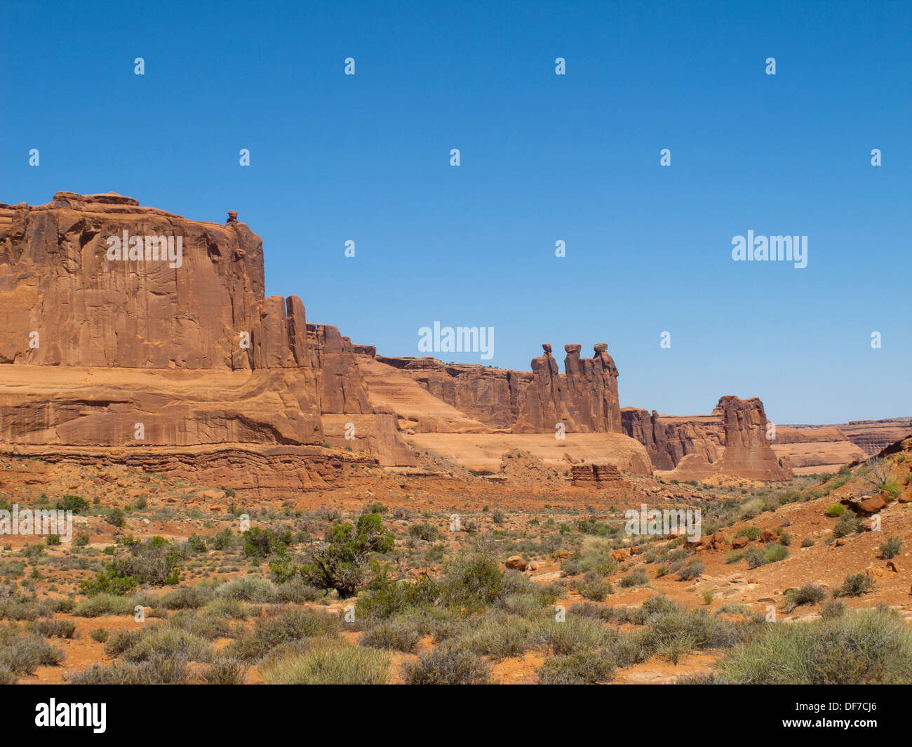 Scenery - Arches National Park, Moab, UT Stock Photo - Alamy