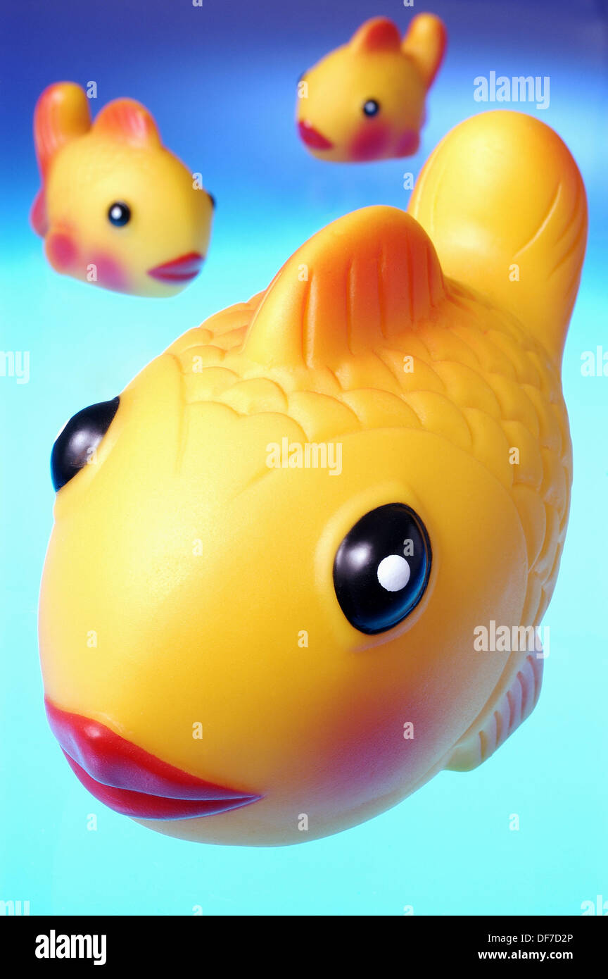 Three rubber fish hi-res stock photography and images - Alamy