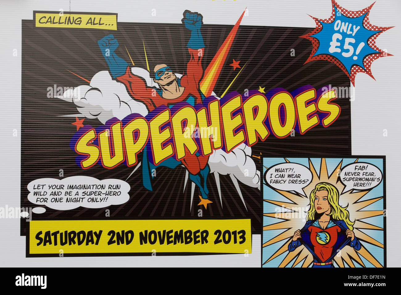 Superman Sign High Resolution Stock Photography and Images - Alamy