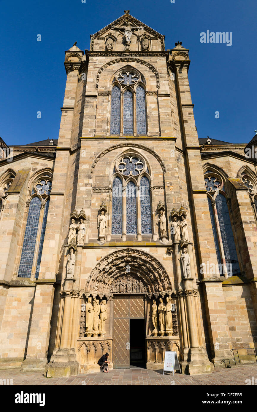 Church of Our Lady, Gothic monument, UNESCO World Heritage Site, Trier ...