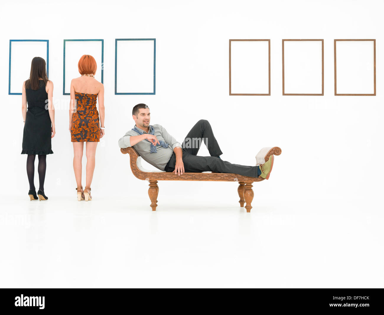 Empty standing position Cut Out Stock Images & Pictures - Alamy