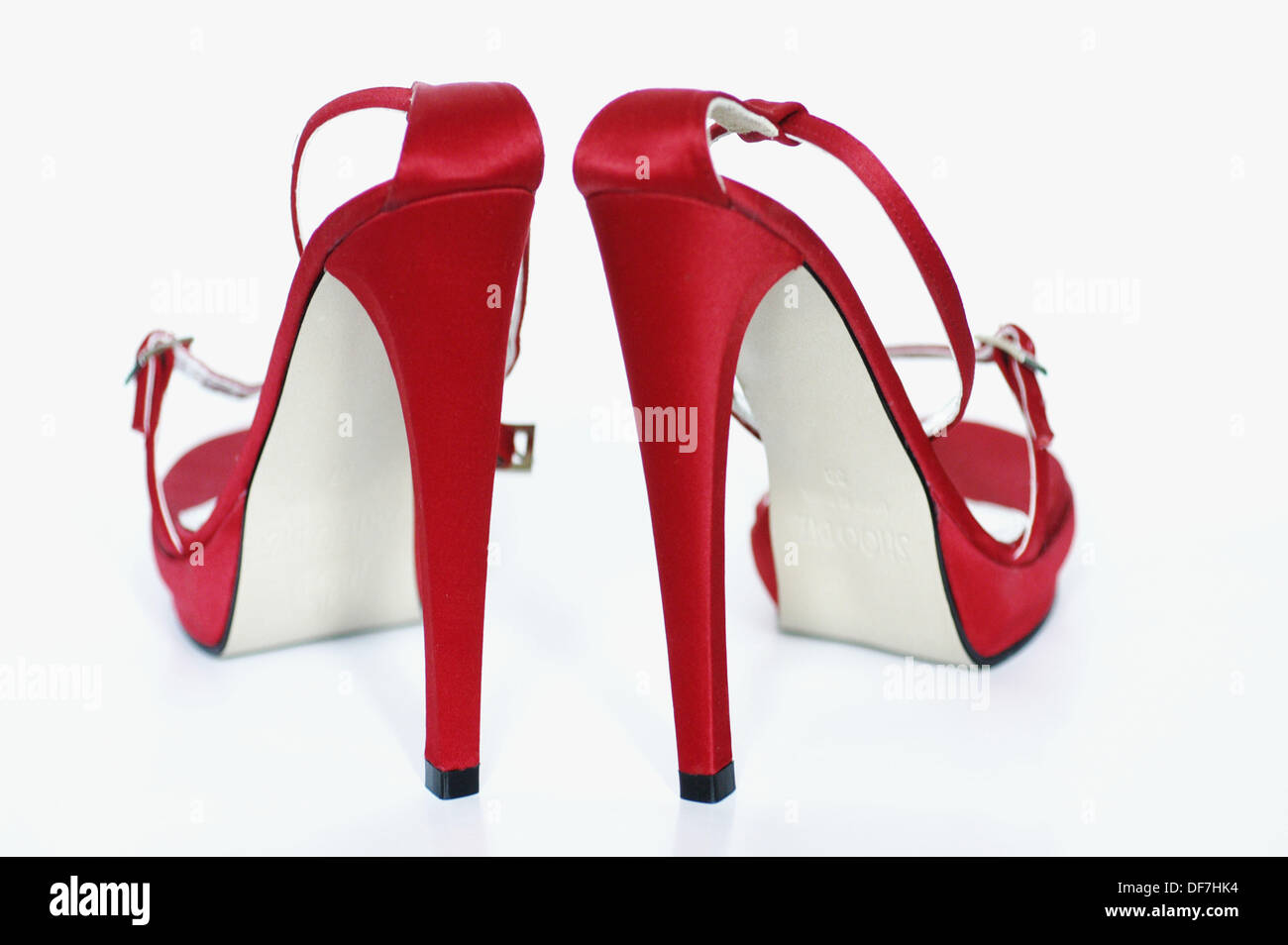 The red shoes Cut Out Stock Images & Pictures - Alamy