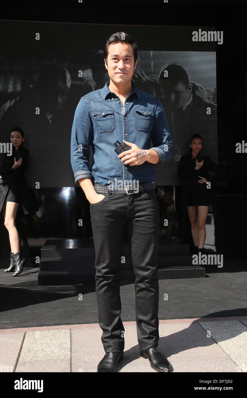 Taipei, China. 28th Sep, 2013. Chinese actor Joseph Chang attends ...