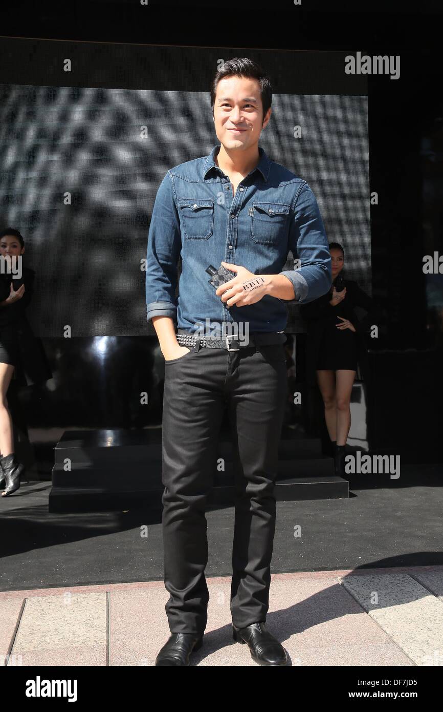 Taipei, China. 28th Sep, 2013. Chinese actor Joseph Chang attends ...