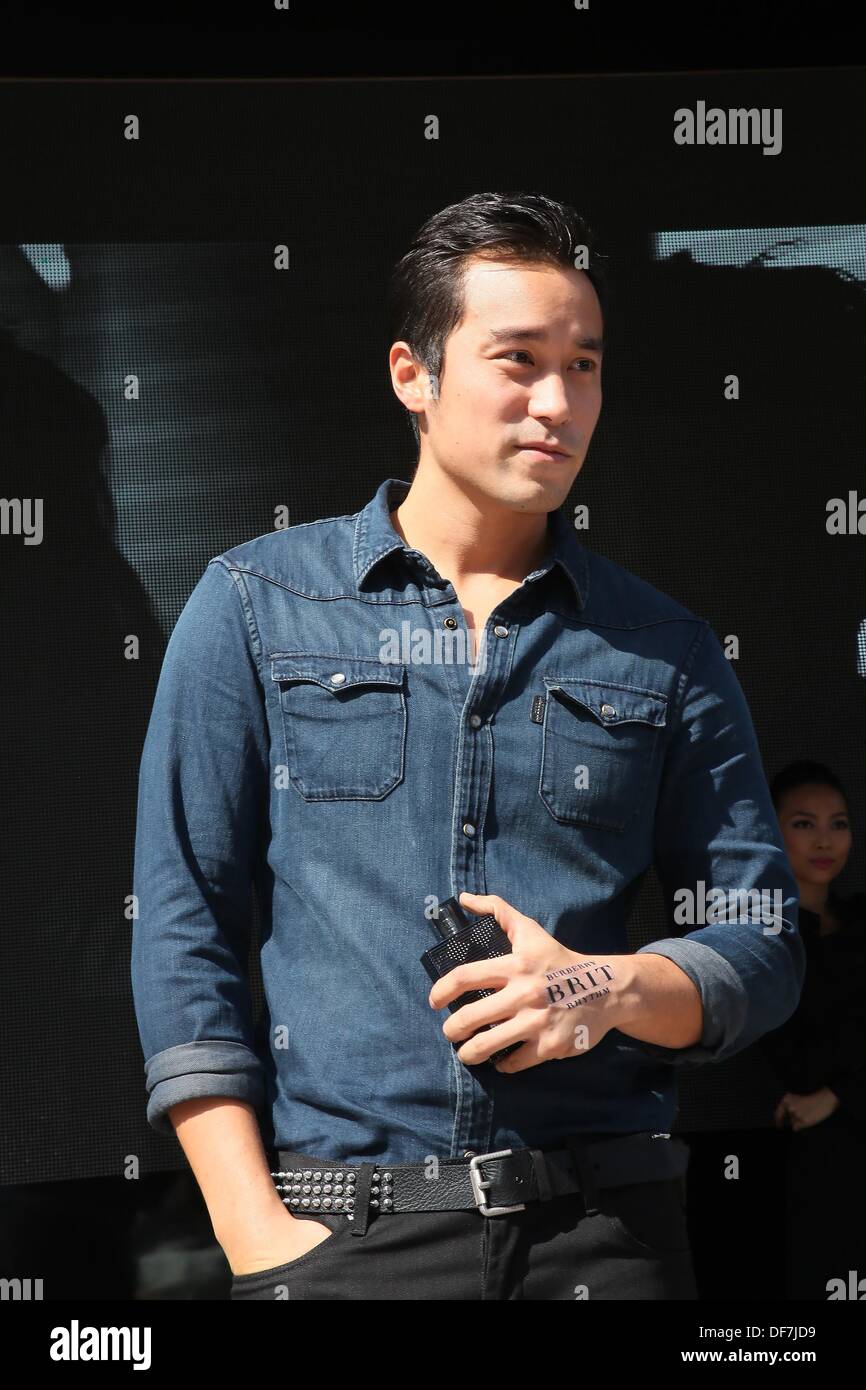 Taipei, China. 28th Sep, 2013. Chinese actor Joseph Chang attends ...