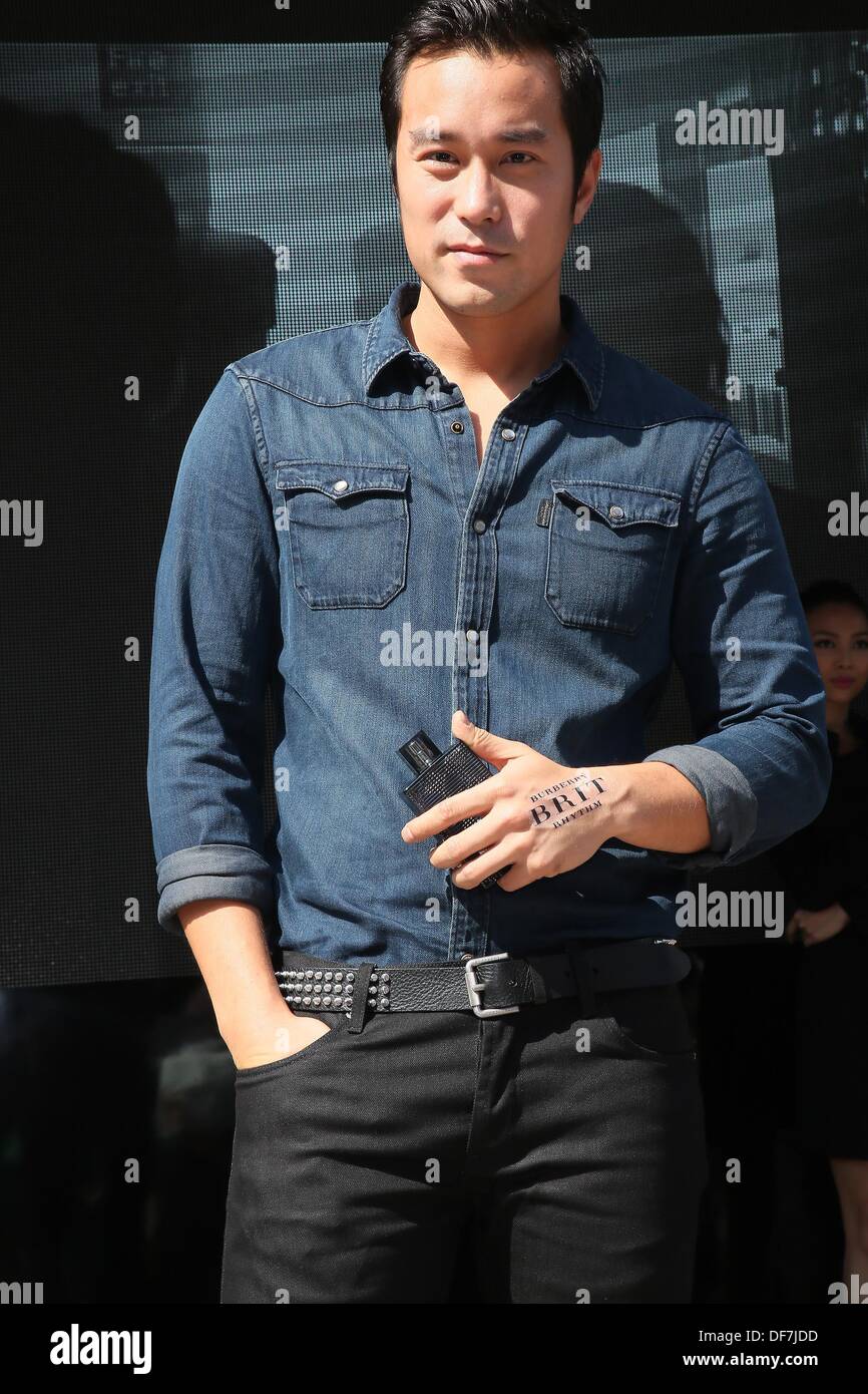 Taipei, China. 28th Sep, 2013. Chinese actor Joseph Chang attends ...