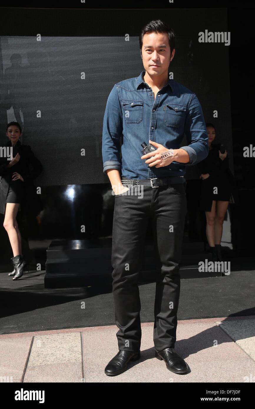 Taipei, China. 28th Sep, 2013. Chinese actor Joseph Chang attends ...