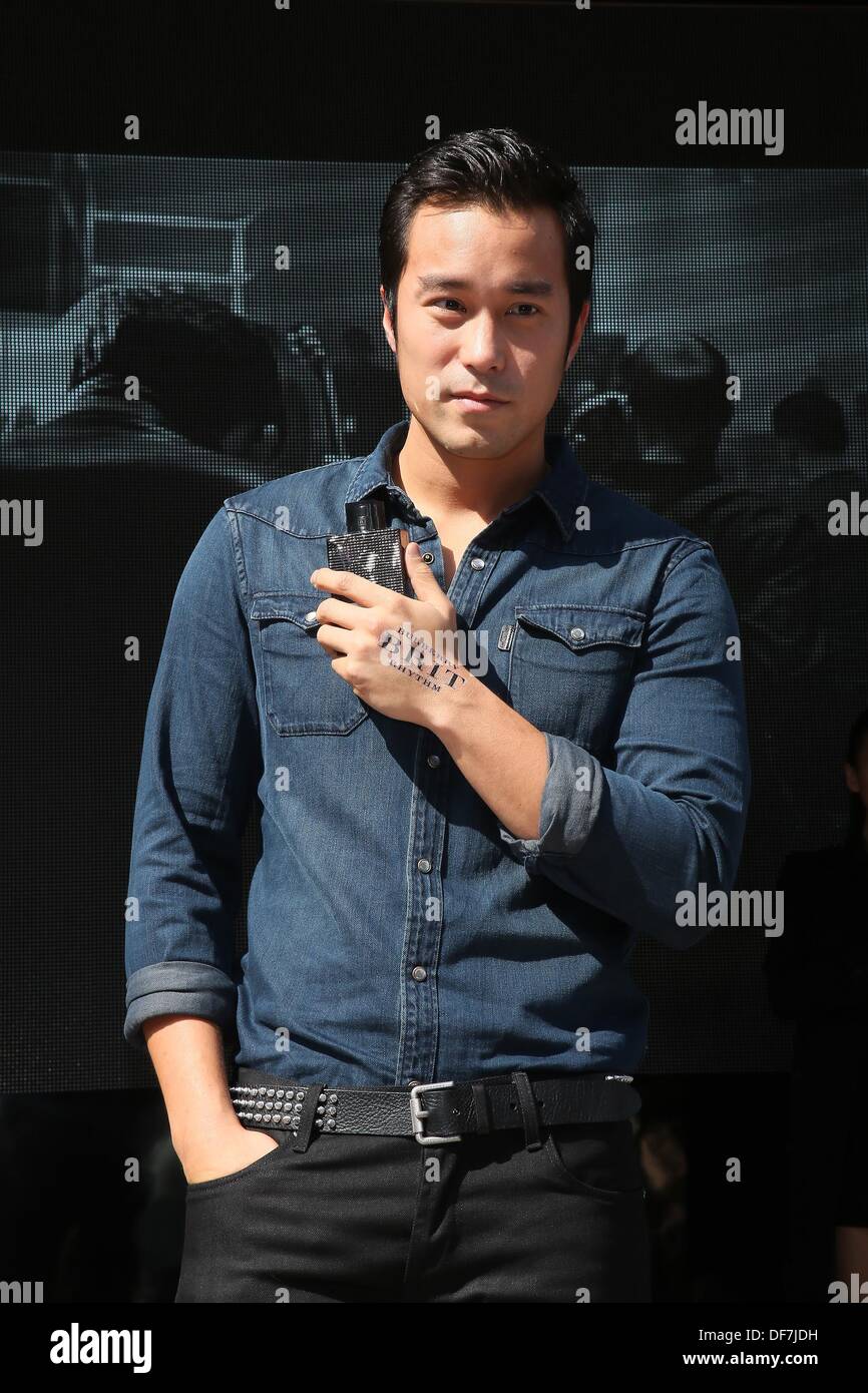 Taipei, China. 28th Sep, 2013. Chinese actor Joseph Chang attends ...