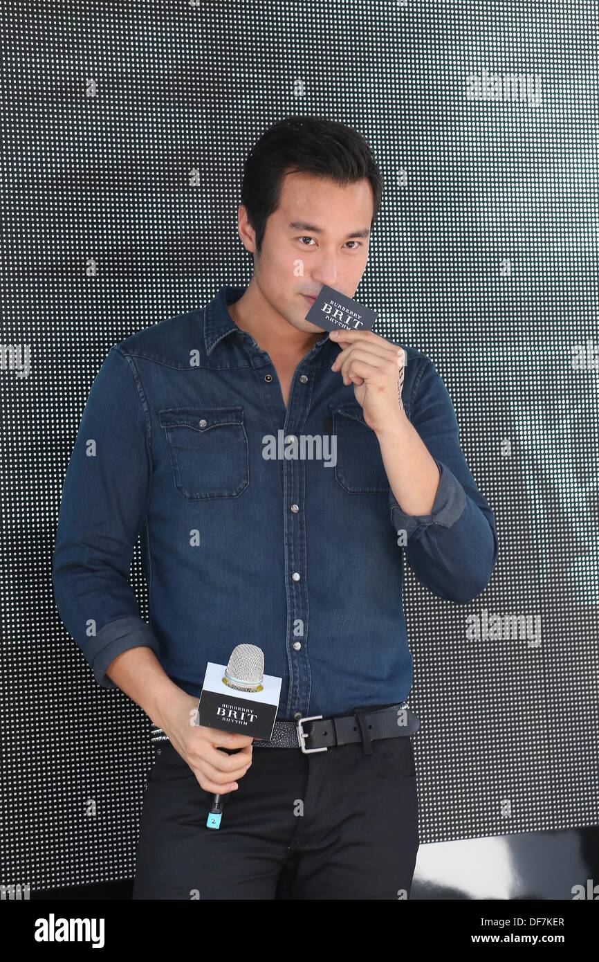 Taipei, China. 28th Sep, 2013. Chinese actor Joseph Chang attends ...