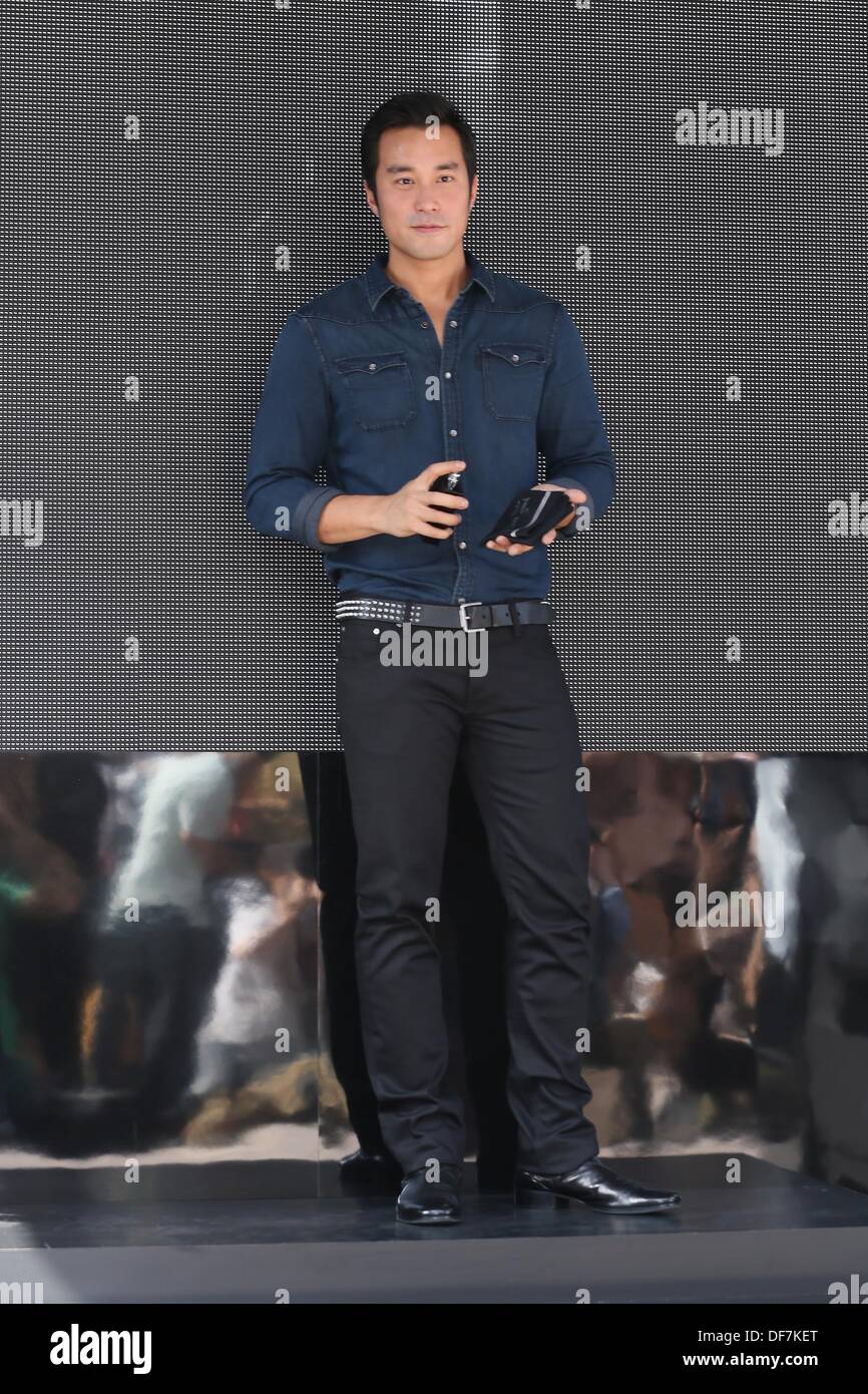 Taipei, China. 28th Sep, 2013. Chinese actor Joseph Chang attends ...