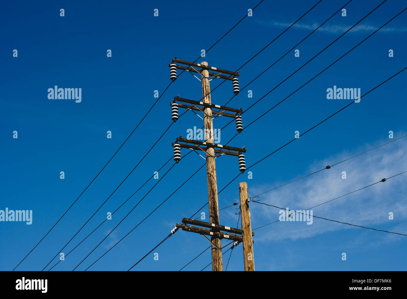 Power lines los angeles california hi-res stock photography and images ...