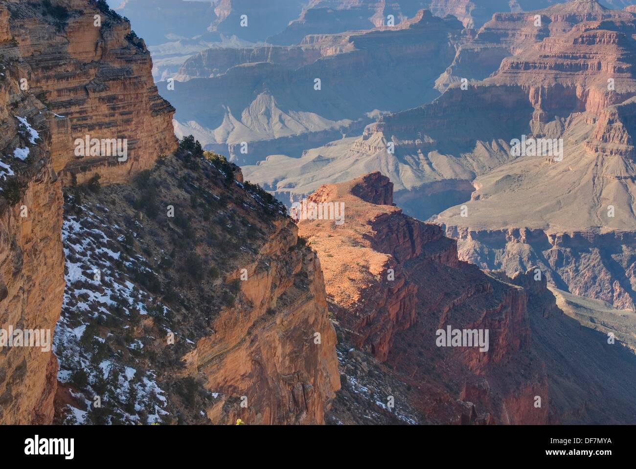 View of the Grand Canyon from Mohave Point, Grand Canyon National Park ...