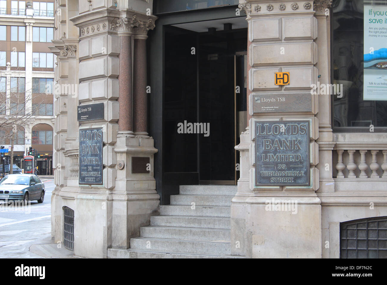 Lloyds Bank 39 Threadneedle Street London UK Stock Photo - Alamy