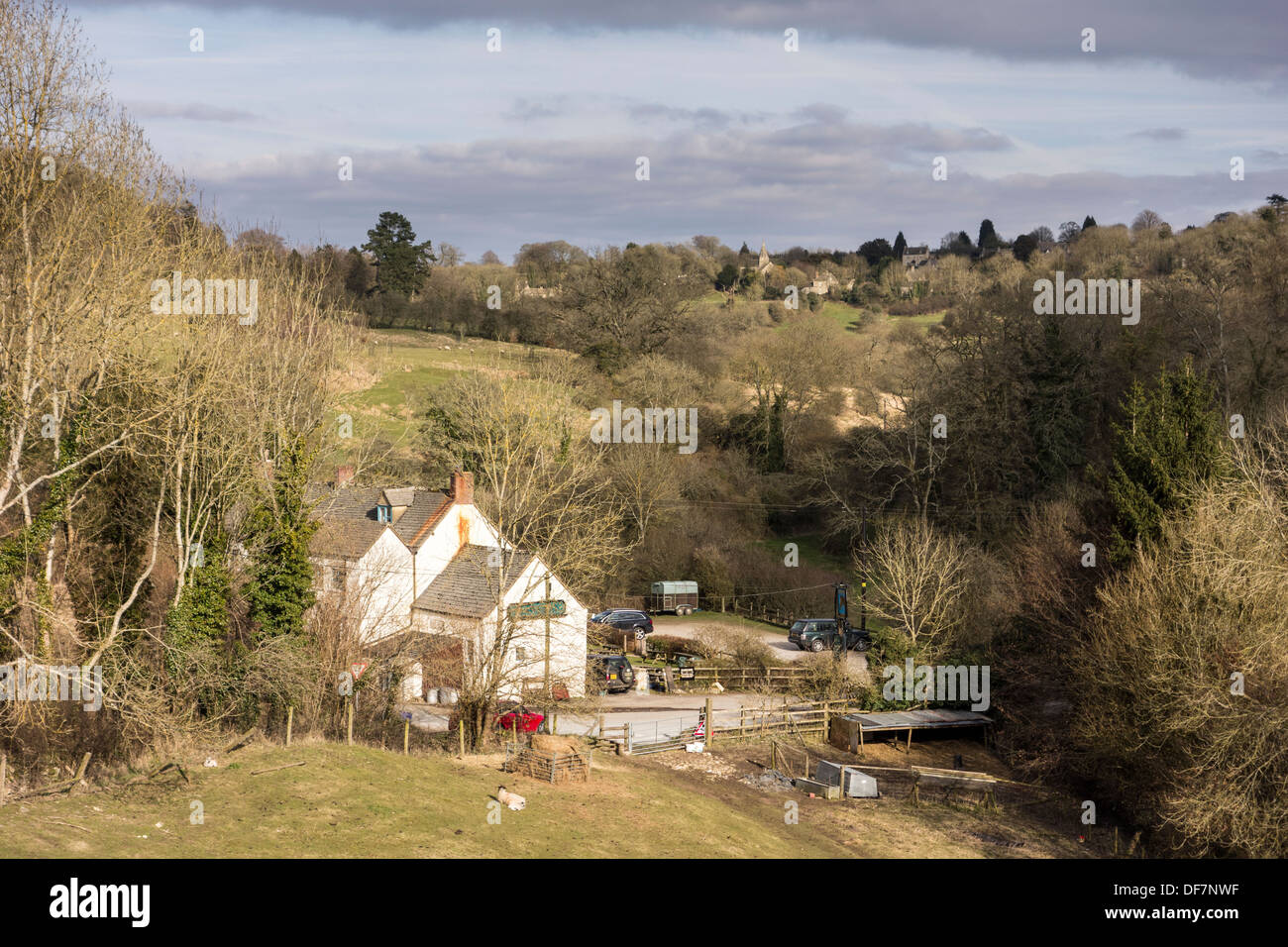 The Daneway Inn, Sapperton, Gloucestershire, UK Stock Photo - Alamy