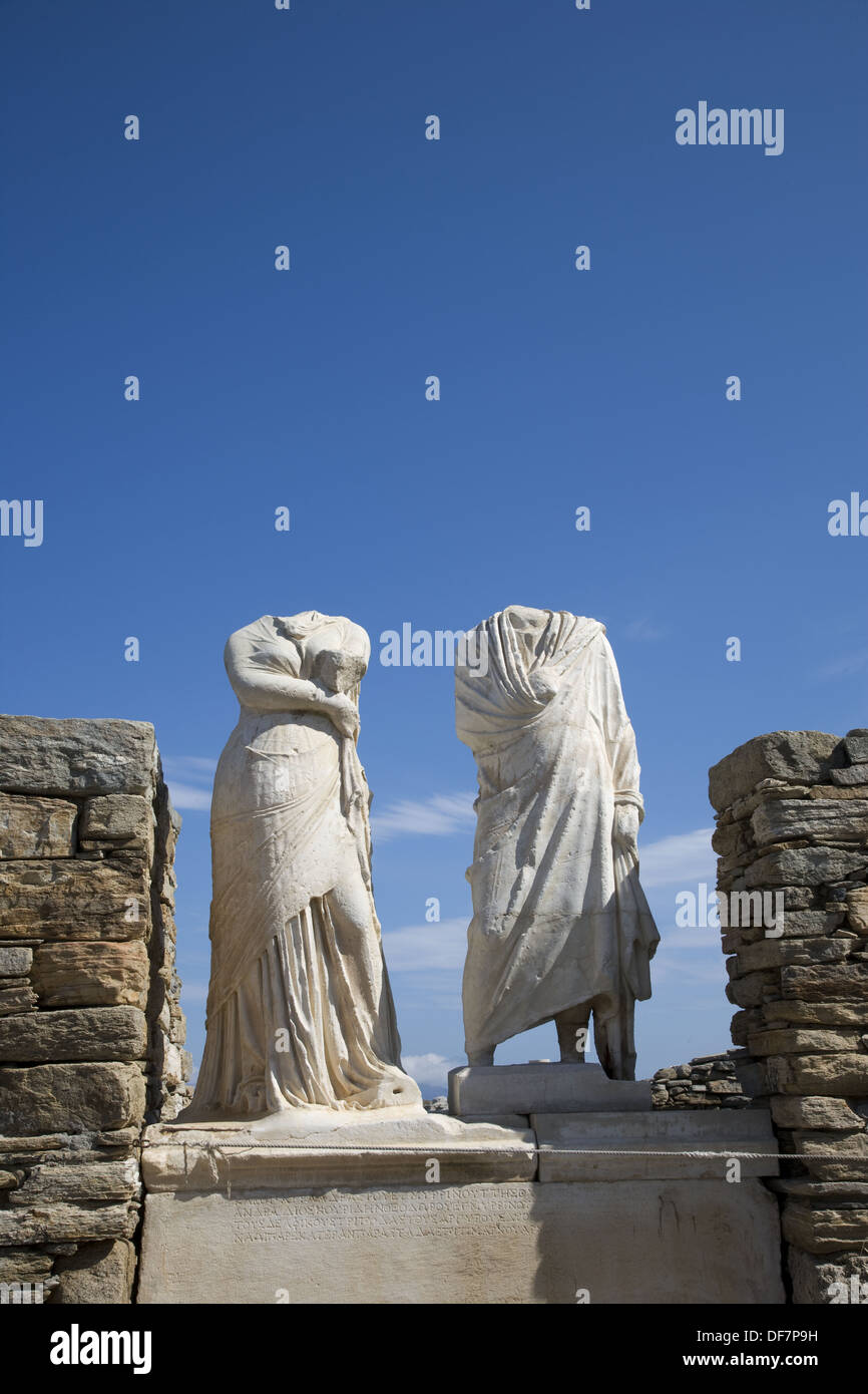 House of cleopatra delos hi-res stock photography and images - Alamy